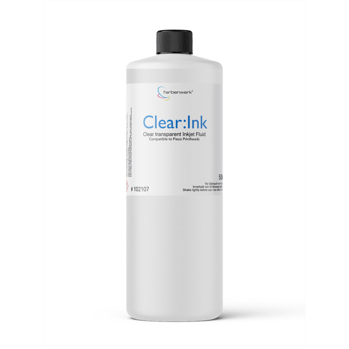 CLEAR:INK transparent Fluid 500ml – farbenwerk